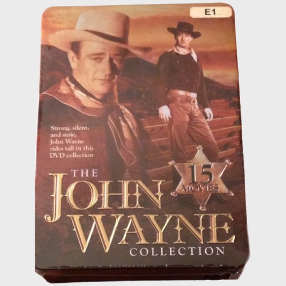 Media | The John Wayne Collection Dvd Set 5 Disc Tin Set New | Poshmark